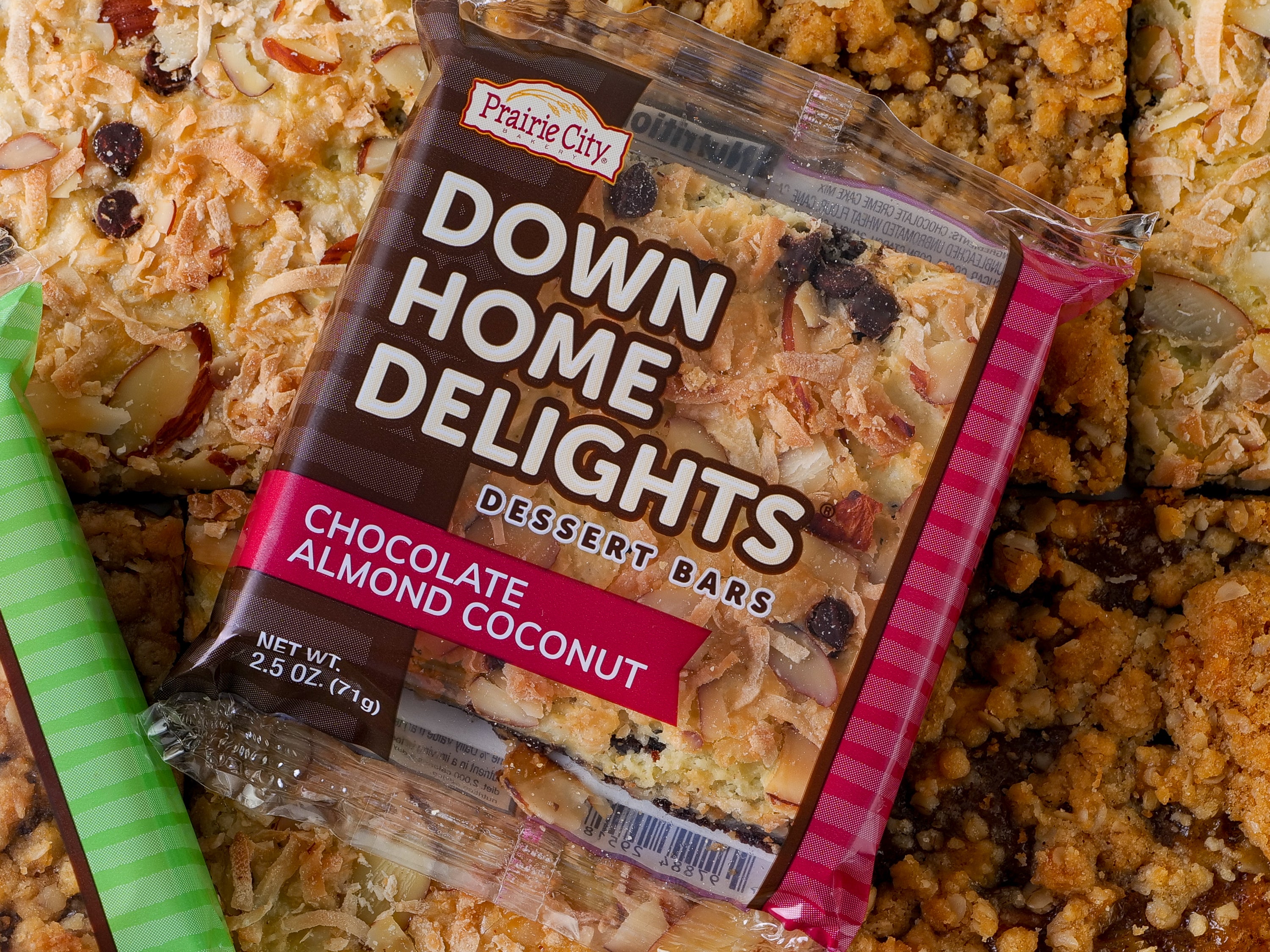 Down Home Delights Dessert Bars Chocolate Almond Coconut | Prairie City Bakery