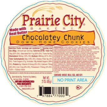 Down Home Cookies Chocolate Chunk | Prairie City Bakery
