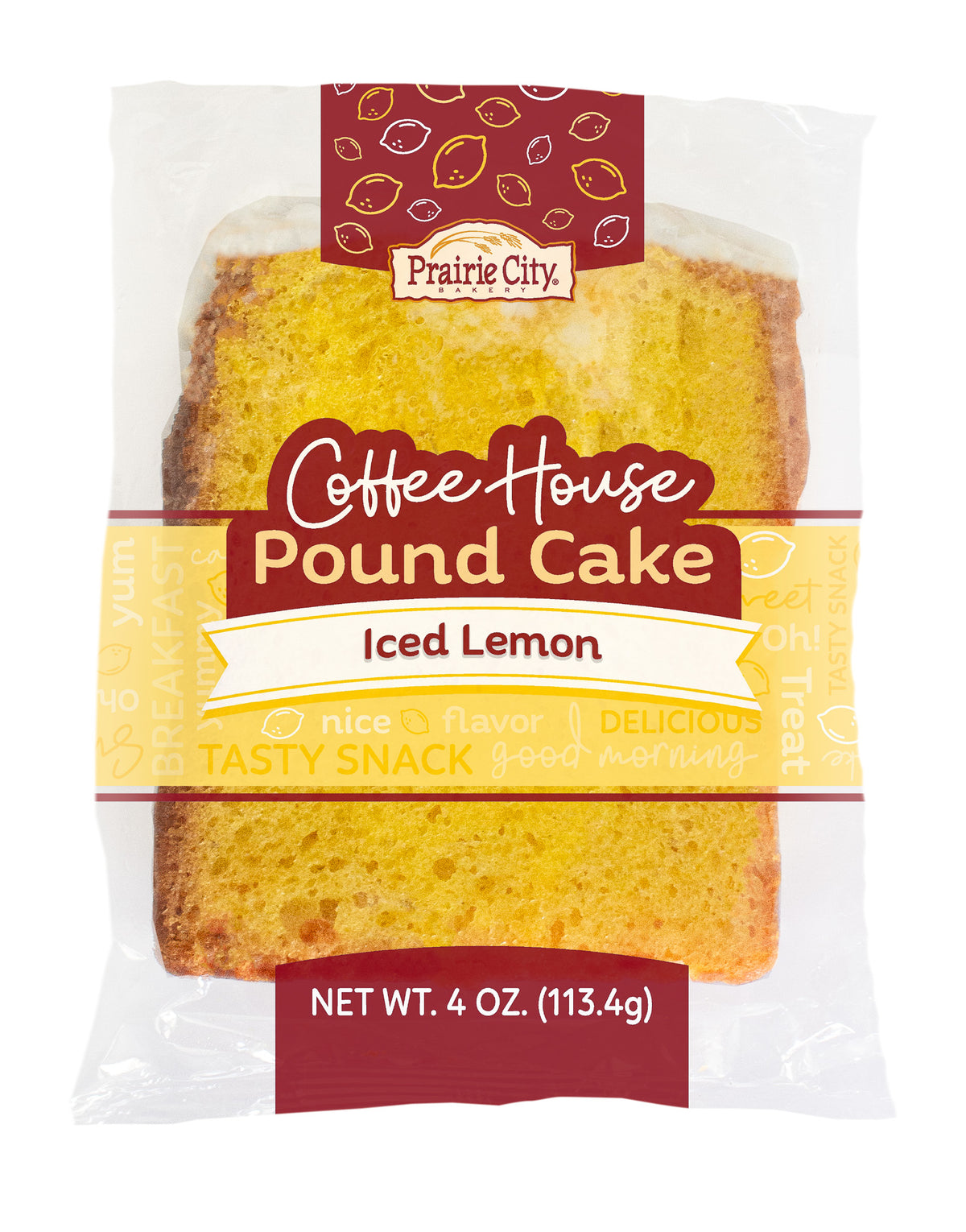 Coffee House Pound Ice Cake Lemon Cake | Prairie City Bakery