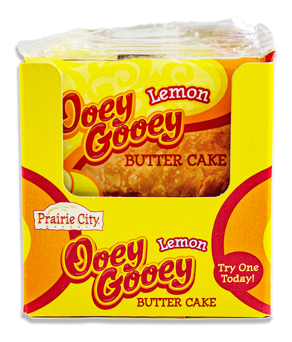 Ooey Gooey Butter Cake Lemon | Prairie City Bakery