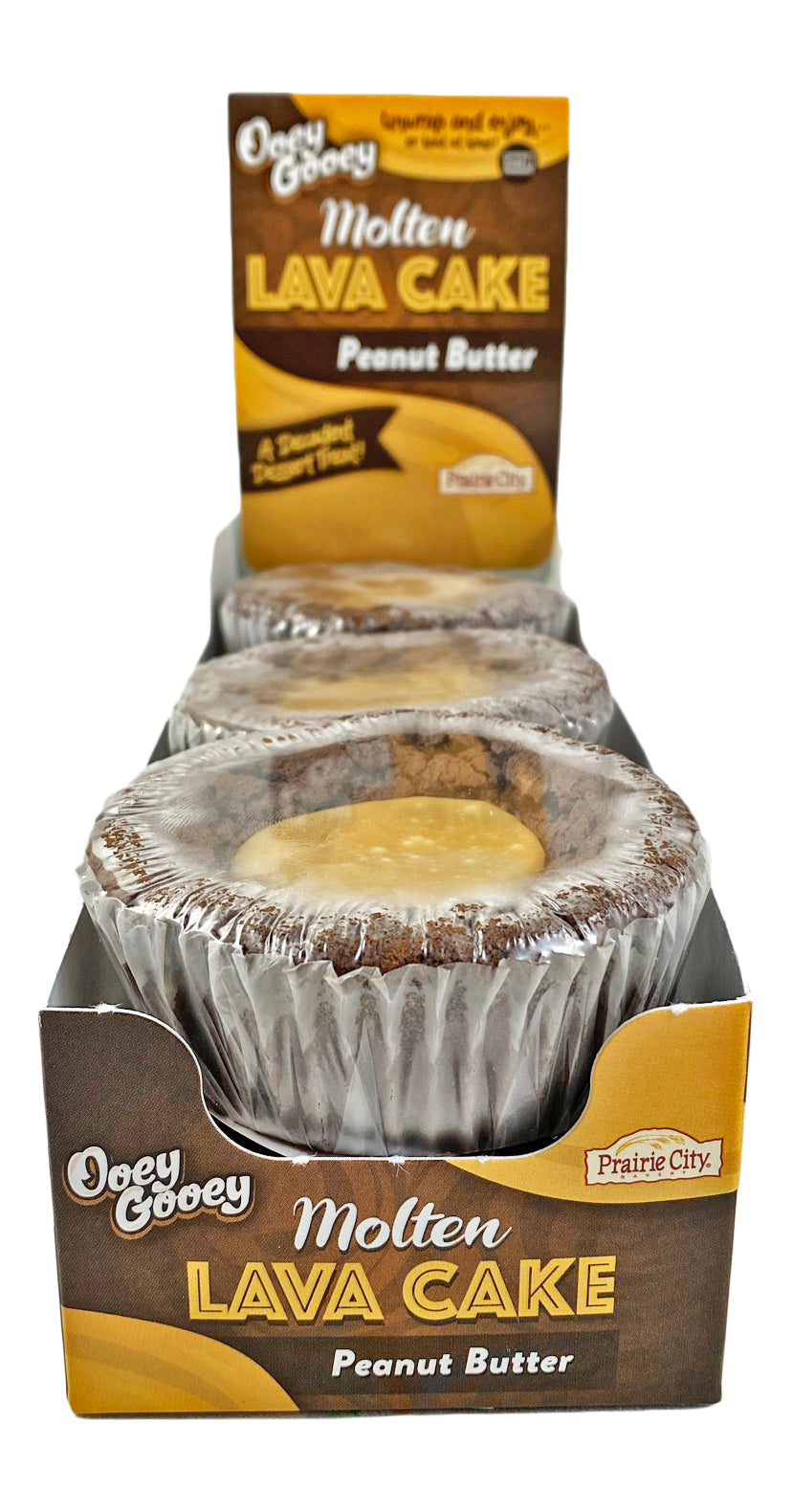 Ooey Gooey Lava Cake Peanut Butter | Prairie City Bakery