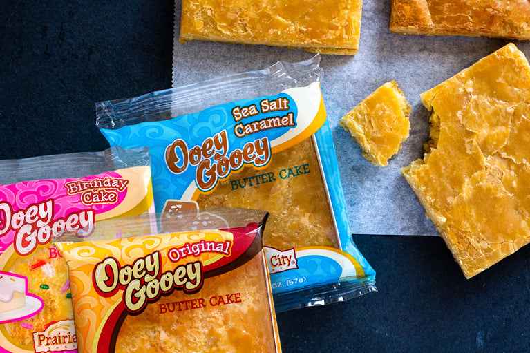 Ooey Gooey Butter Cake | Prairie City Bakery