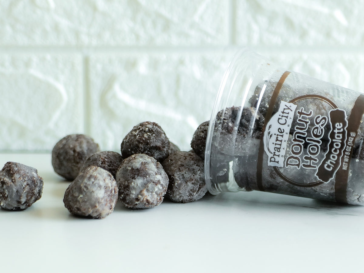 Donut Hole Cups Chocolate | Prairie City Bakery