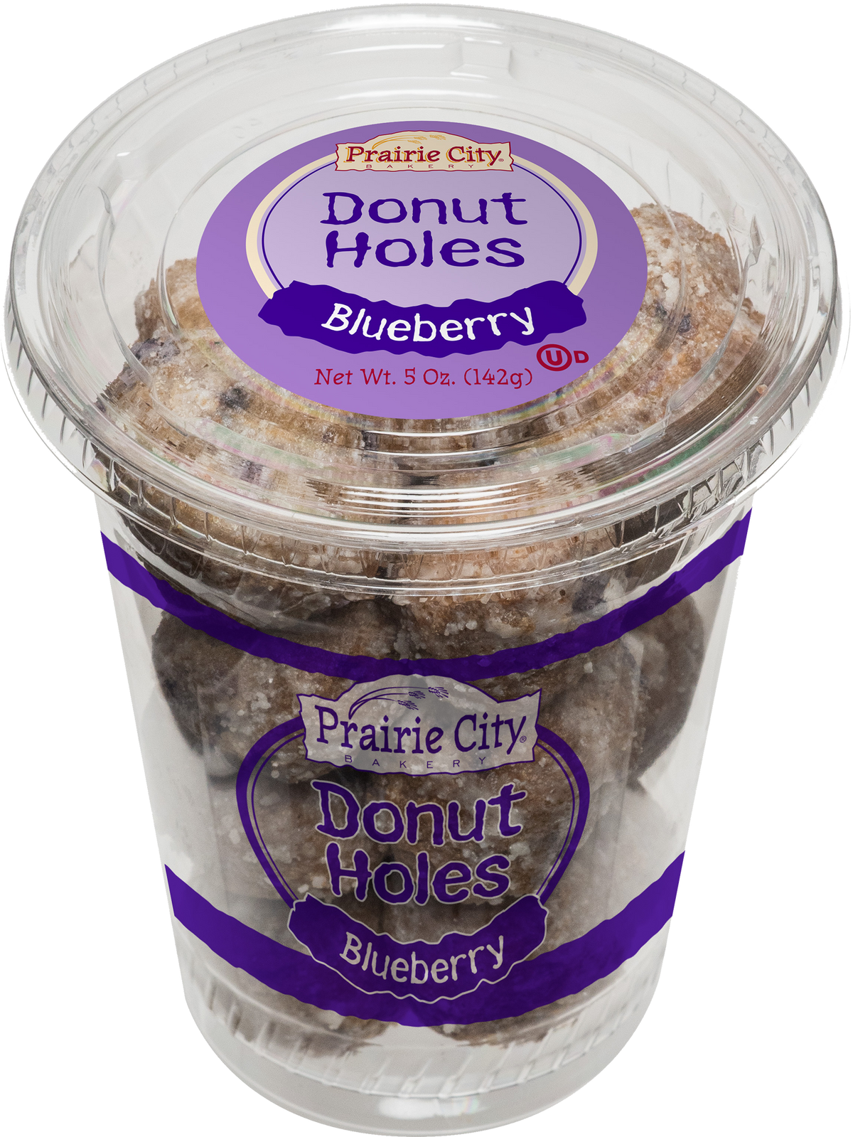 Donut Hole Cups Blueberry | Prairie City Bakery