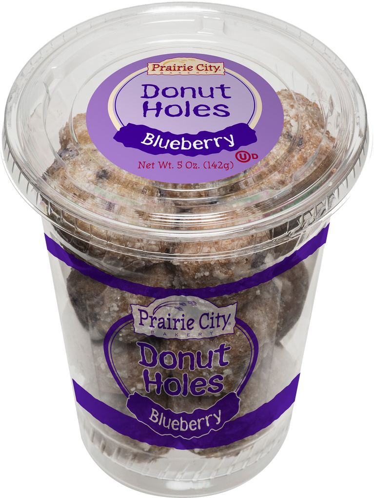Donut Hole Cups Blueberry | Prairie City Bakery