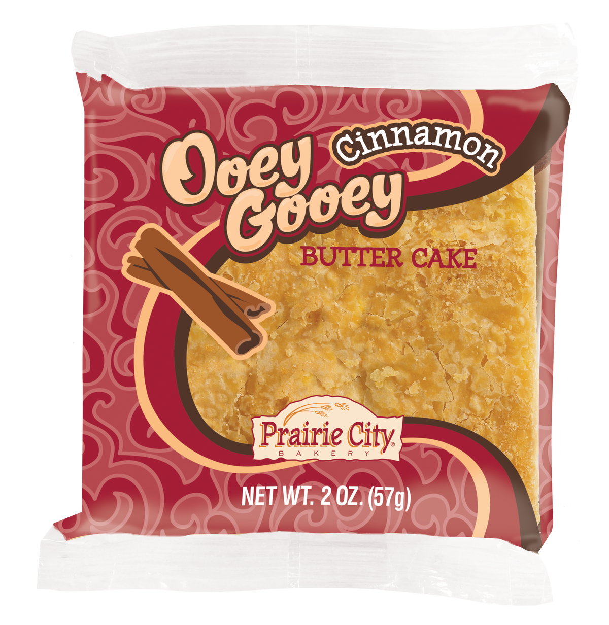 Ooey Gooey Butter Cake Cinnamon | Prairie City Bakery