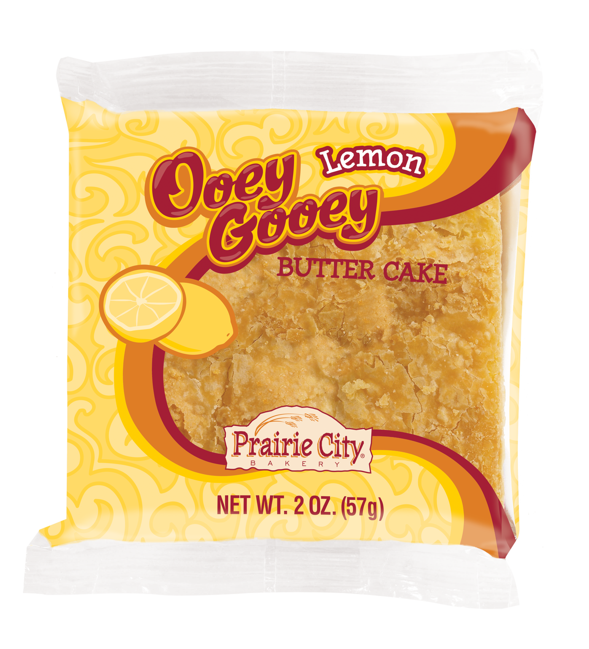 Ooey Gooey Butter Cake Lemon | Prairie City Bakery
