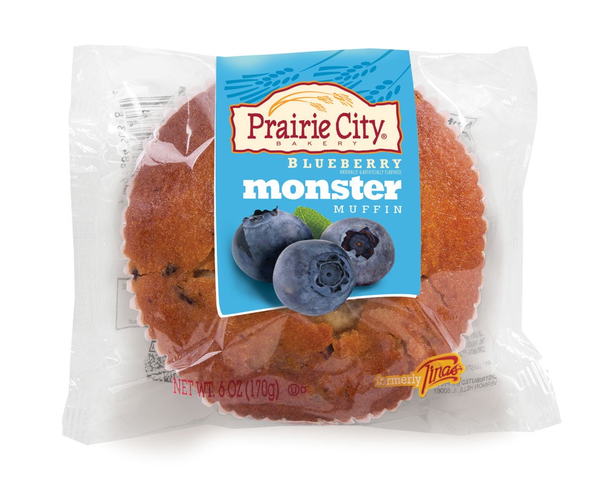 Monster Muffin Blueberry | Prairie City Bakery